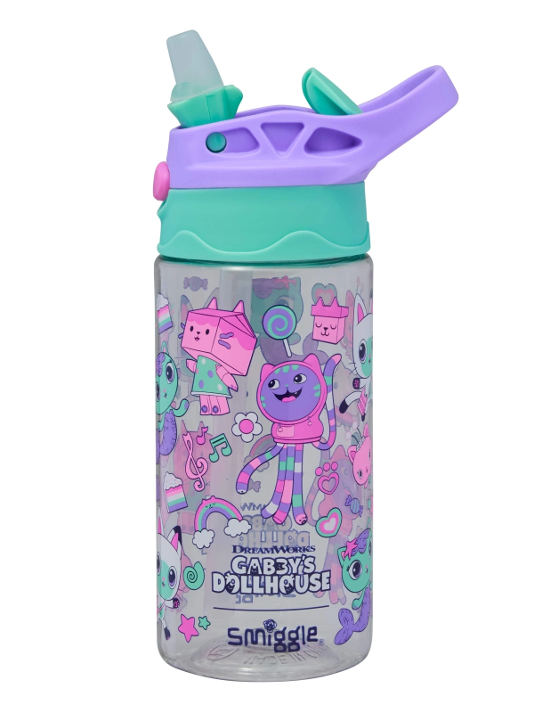 Smiggle Gabby's Dollhouse Junior Pipetli Suluk 440 ml